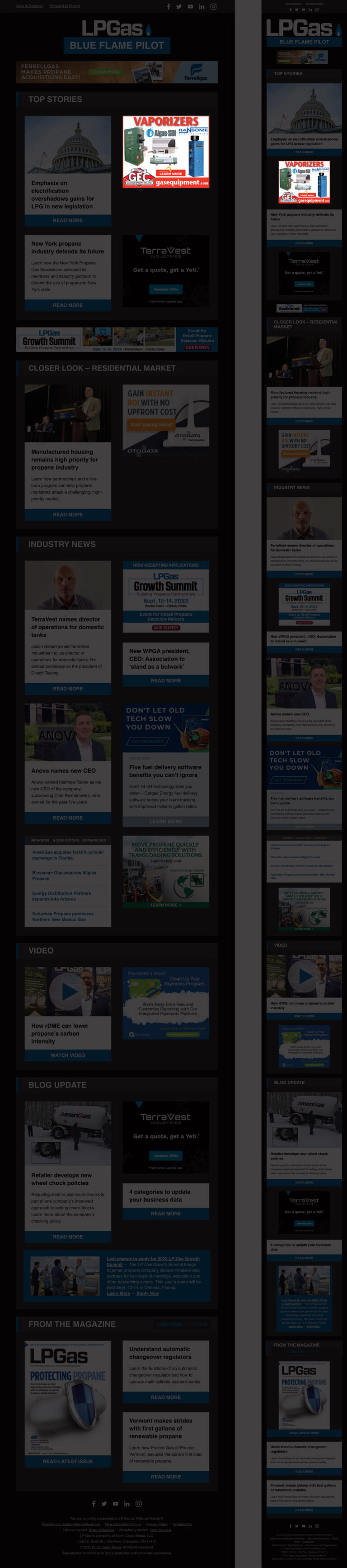 e-Newsletter Advertising – LPGas Advertising Solutions